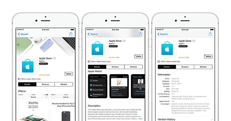 You can now search the Apple Store using your voice